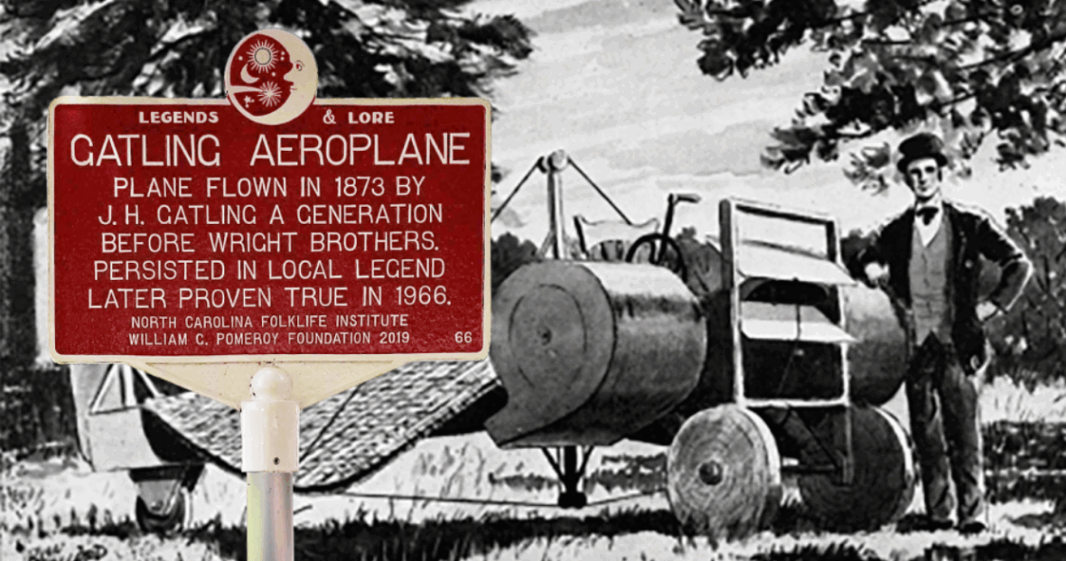 Henry Gatling and his Flying Contraption – The Lantern